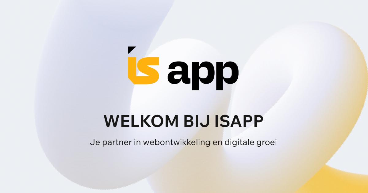 ISAPP — Webbureau in België | Apps, Sites & Platforms